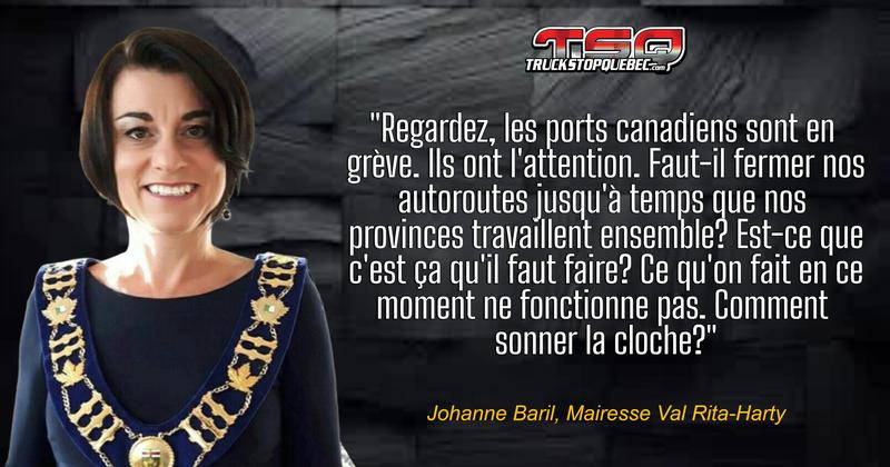 Transport dans le Nord de l’Ontario : Johanne Baril tire la sonnette d ...
